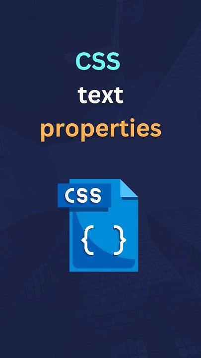 Css Text Properties Css Html Javascript Webdevelopment Coder Coding Development