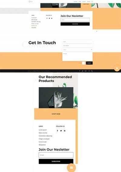 View All Divi Contact Form Layouts • Divi Theme Layouts