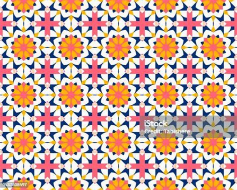 동양 민족 기하학적 이음새가 없는 타일 패턴은 다양한 전통 요소 스타일 디자인으로 만들어졌습니다 인도 인도아 대륙에 대한 스톡 벡터 아트 및 기타 이미지 Istock