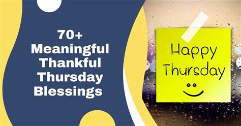 70 Meaningful Thankful Thursday Blessings 2025