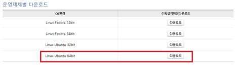 프로젝트 정보 운영체제 선택할때 하모니카가 없는 경우 무엇을 선택해야 하나요