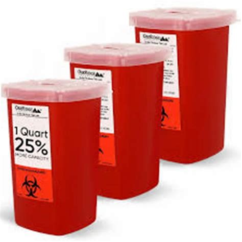 Polypropylene Square Disposable Sharp Container Small At ₹ 450 Piece In Gurgaon