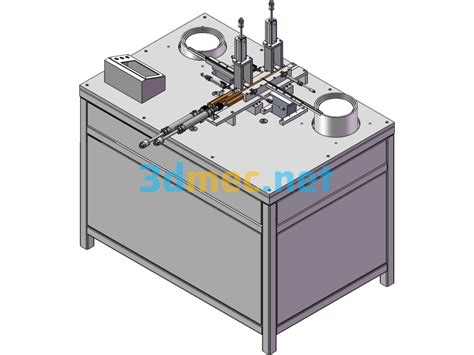 Small Wheel Assembly Machine 3d Model Solidworks