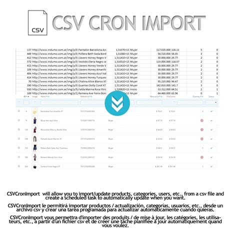 Csv Cron Import Prestashop