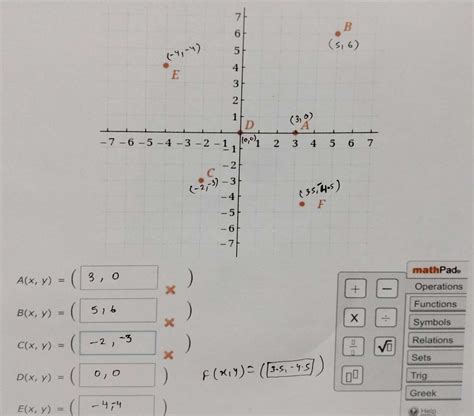[solved] help find the coordinates find the coordinates of pointsa b