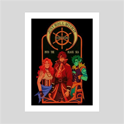 Black Sea Jrwi Riptide An Art Print By Skywerse Inprnt