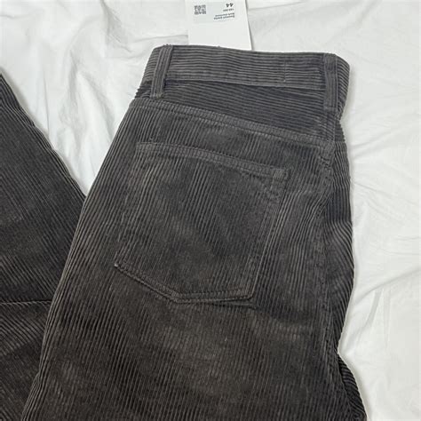 퍼플 코듀로이 팬츠 브라운 다크브라운 색감 비교 패션 에펨코리아