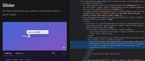 Slider A Y Bug Must Have An Accessible Name Issue Radix Ui Primitives GitHub