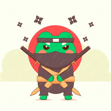 Cute Cartoon Ninja Turtles