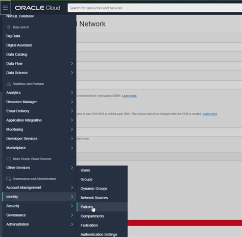 Oci Iam Policies Mufalani Dba Ocm