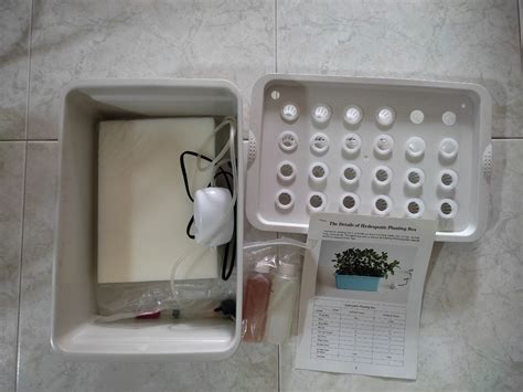 Hydroponics Kit Furniture And Home Living Gardening Gardening Tools