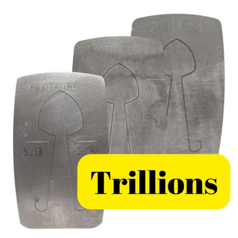 Potter Usa Fine Tools Pancake Die Trillion