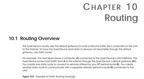 Subnet Routing Nr5101 — Zyxel Community