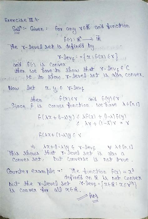 Answered Exercise Iii4 For Any R R And Function F R → R Recall