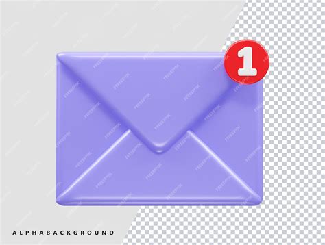 Premium Psd Message Icon 3d Rendering Vector Illustration