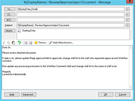 Email To Be Sent To Users Using Query Data Activity Laserfiche Answers