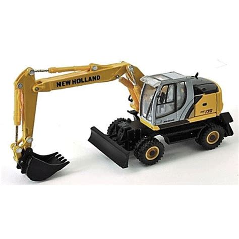New Holland Wheeled Excavator Toy Collection And Adult Puzzles