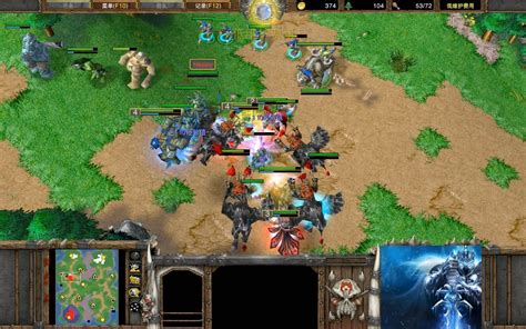 【三次大力强杀】魔兽争霸大帝解说 Happy Vs Focus Ch Lion大帝 Lion大帝 哔哩哔哩视频