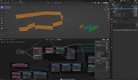 Geometry Nodes Scale Objects In Collection Based On Curve Segments Blender Stack Exchange