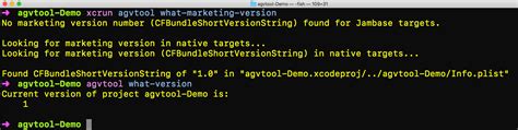 Agvtool Automating Ios Build And Version Numbers