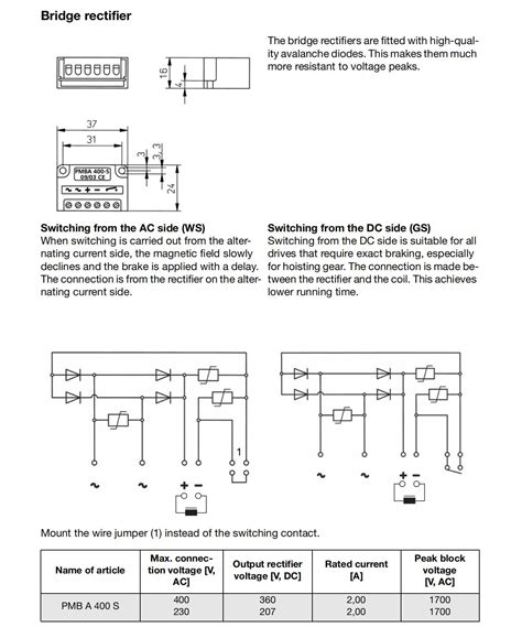 Anzhou PME 400 S Half Wave Rectifier PME 400S Output Rectifier Voltage 180VDC Max Input Voltage