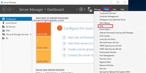 How To Add Dns Aptr Record In Windows Server 2019 Computingforgeeks