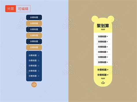 侧边栏导航悬浮导航导航菜单悬浮导航菜单