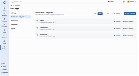 Introducing Notifications User Preference Management Give Control To Your Users