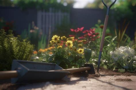 Premium Ai Image Gardening