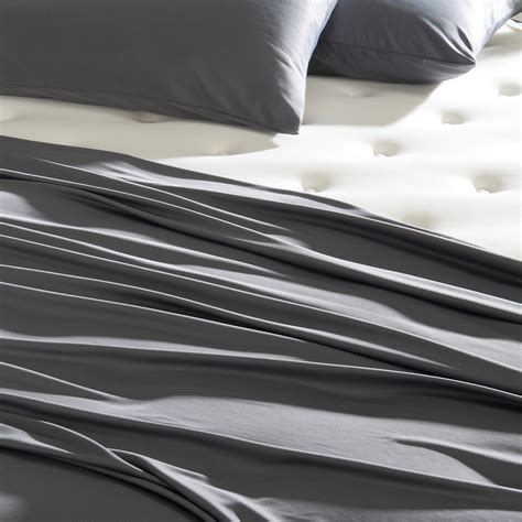 Wicked Sheets Wicking Cooling Bed Sheet Set Cool Gray Twin Deep Pocket Wicked Sheets