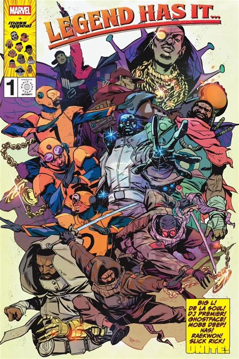 Mass Appeal And Marvel Join Forces For Hip Hop Legends Comic — Legend