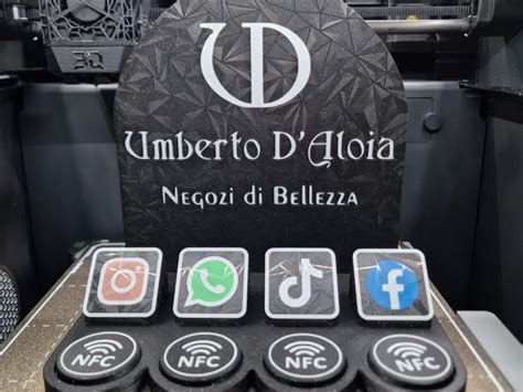 Nfc App Display Stand 4 By Davoliof45 Makerworld Download Free 3d Models