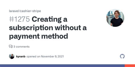 Creating A Subscription Without A Payment Method · Issue 1275