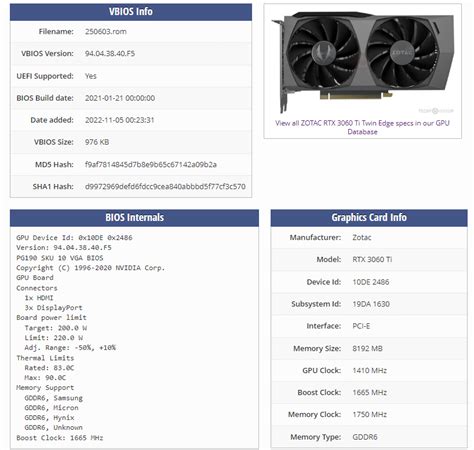 Can´t Find The Correct Vbios Tool For My Gpu Graphics Cards Linus