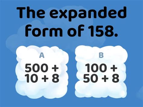 Expanded Form Quiz