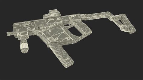 Kriss Vector Rifle Game Weapon 3d Model 49 3ds Blend C4d Fbx Max Ma Lxo Obj Free3d