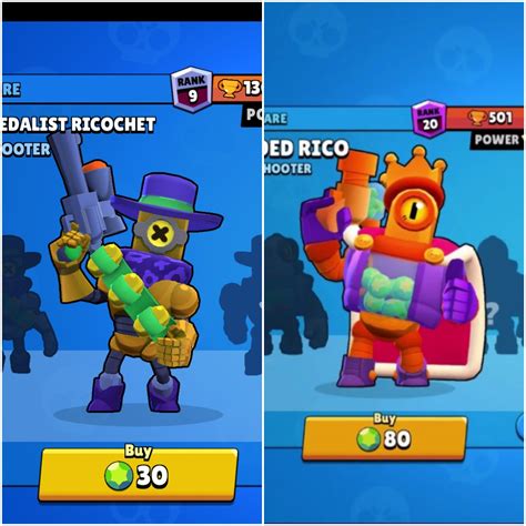 Brawl Stars Rico Skins Brawl Stars