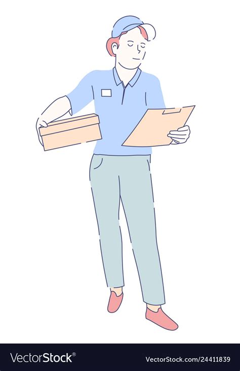 Mailwoman Cartoon