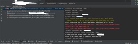 Spring Get Jaxbexception With Hibernate Jpamodelgen 615final Stack Overflow