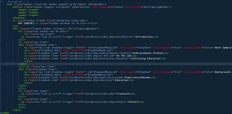 Add Navigation Dropdown Menus In Wordpress With Bootstrap V4 Ray Sanchez