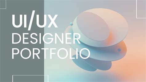 Free Uiux Designer Portfolio Presentation Template To Edit Online