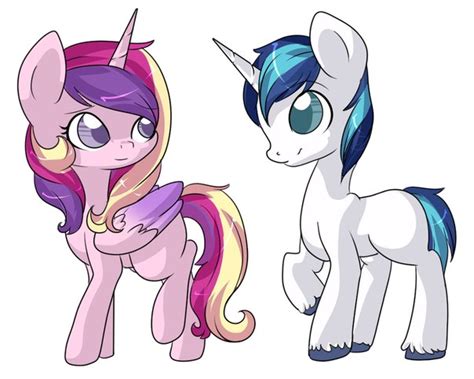 Shining Armor Шайнинг Армор Princess Cadence принцесса Кейденс Royal Mlp Art My