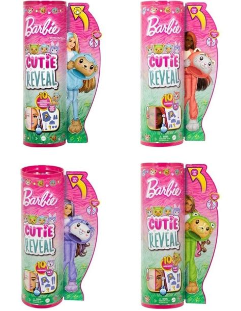 Barbie Cutie Reveal Plush Costume Themed Series Doll In Assorted Myer