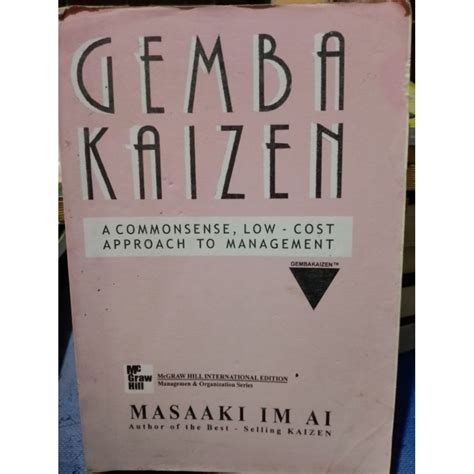 Jual Gemba Kaizen A Commonsense Low Cost Approach To Management Shopee Indonesia
