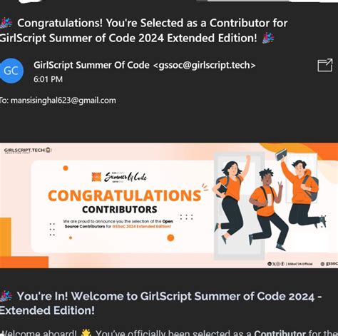 Mansi Singhal On Linkedin Girlscript Gssoc2024 Womenintech Opensource Codingjourney