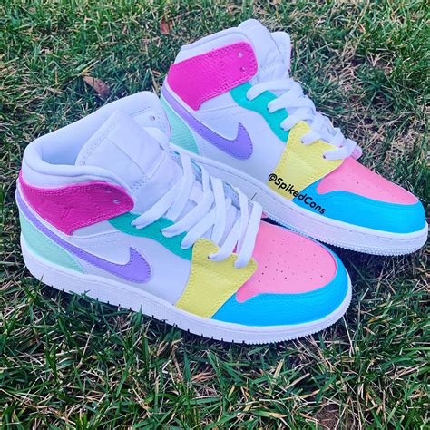 Color Block Jordan Custom Color Block Shoes Nike Color Block