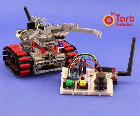A Diy Rescue Robot With Arduino 3d Printed And Lego Compatible Parts 9 Steps With Pictures
