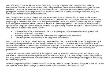 Powerstore Data Efficiencies Oracle Rac High Availability On Powerstore T Dell Technologies