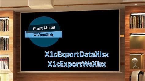Excel Vba Le Start Model Xloneclick Et Sa Bibliothèque De Fonctions La Fonction