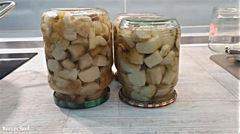 Маринованные белые грибы на зиму Youtube